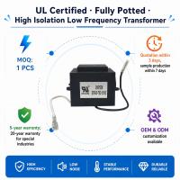 China Potted Compact EI76 Low Frequency Transformer High Isolation Stable Controls for sale