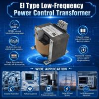 China Compact Durable EI96 Low Frequency Transformer Quiet Stable Industrial Controls for sale