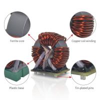 China Custom T50 3-Phase Toroidal Power Inductor with Base High Power Filter Choke for Industrial UPS & Solar Inverters for sale