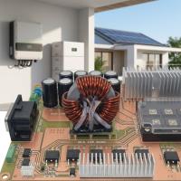 China Custom T50 3-Phase Toroidal Power Inductor with Base High Power Filter Choke for Industrial UPS & Solar Inverters for sale