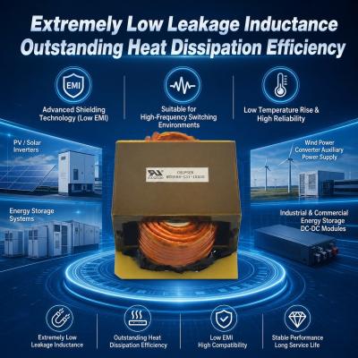 China EE64 High Efficiency Low Profile High Voltage High Frequency Transformer SMT Compact for sale