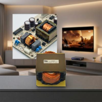 China Large Core Custom EE64 High Frequency Transformer Low DCR Stable Inverters for sale