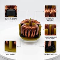 China T50 High Current Toroidal Inductor Vertical PCB Mount Stable Performance for sale