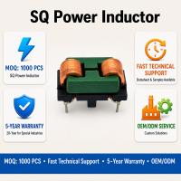 China Low Loss Ferrite SQ Common Mode Inductor for Reliable Signal Noise Filtering for sale