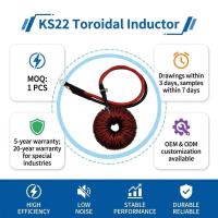 China KS22 High Efficiency Differential Mode Choke With Ring Terminals Stable for sale