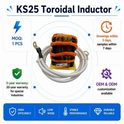 China KS25 High Stability Differential Mode Choke With Ring Terminals Reliable for sale