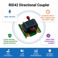 China Wideband Compact RID42 Directional Coupler Low Loss Stable For RF Monitoring for sale