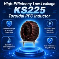 China High Power Stable KS225 Toroidal Inductor for Reliable Industrial Energy Storage for sale