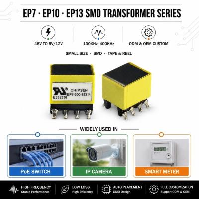 China High Efficiency ER9.5 Smd Transformer For IoT Power Supply Units for sale