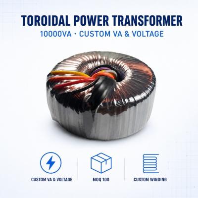 China T110 180VA Custom Toroidal Transformer for Industrial Solar Inverter System for sale
