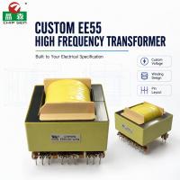 China AI Server 600W PSFB Transformer EE55 390V to 12V High Current Output for sale