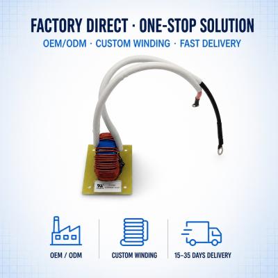 China Heavy Duty KS18 Toroidal Inductor with Secure Terminals for Power Filtering for sale