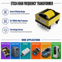 China Reliable Stable UL ETD34 Ferrite Core Transformer Through Hole Factory OEM for sale
