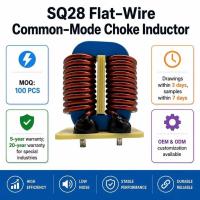China Stable Ferrite Core SQ28 Common Mode Inductor for Reliable Signal Noise Filter for sale