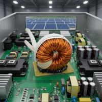 China Stable Heavy Duty AS770 Toroidal Inductor Efficient Low DCR Power Coil for sale