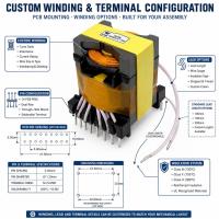 China PQ4030 High-Frequency Transformer with High Power Density Low Power Loss and Low Leakage Inductance for SMPS for sale