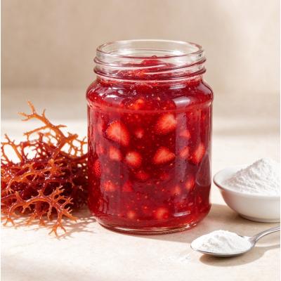 China Lambda Carrageenan E407 for Strawberry Jam, Food Grade Seaweed Thickener for sale