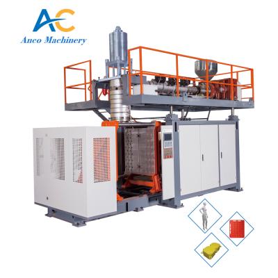 China 380V Chemical Drum Blow Molding Machine Single Double Station 75mm Screw 40kg/h Output for sale