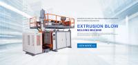 China 0.8MPa 180kN Automatic PET Bottle Blow Molding Machine 40kg/H Extrusion Blow Molder for sale