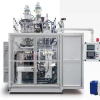 China HDPE PE Jerry Can Blow Molding Machine 4L 5L 10L Automatic Extrusion for Lubrication Bottles for sale