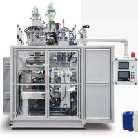 China Automatic 5L HDPE LDPE PP Blow Molding Machine 380V 35kW Single Double Station for sale
