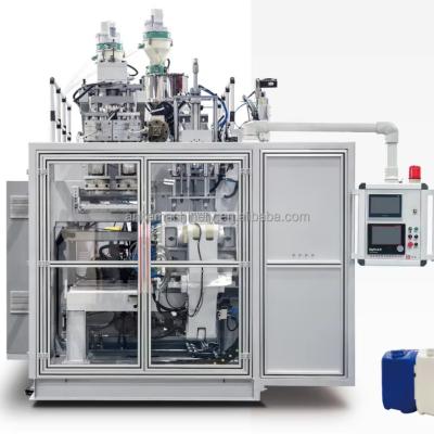 China 5L Plastic Extrusion Blow Molding Machine Single Station 380V 35kW for PP PE HDPE for sale