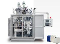 China Oil Barrel Jerry Can Blow Molding Machine 220V 415V Extrusion Molding Machine 75mm Screw 40kg Output for sale