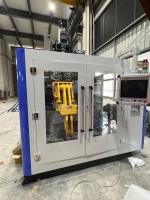 China HDPE PP Plastic Extrusion Blow Molding Machine 5L 20L Jerrycan Bottle Blow Machine 380V 40kg/h for sale