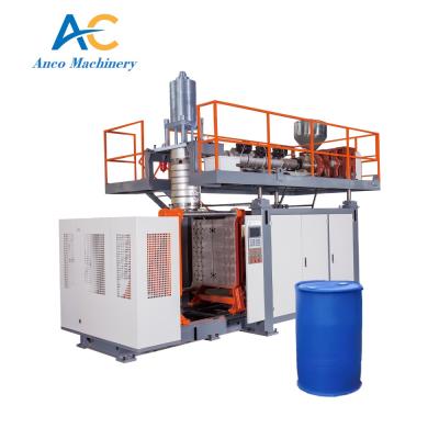 China 55 Gallon 220L HDPE Blow Molding Machine 380V 35kW Automatic Chemical Drum Production for sale
