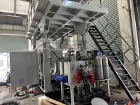 China 55 Gallon 220L HDPE Blow Molding Machine 380V 35kW Automatic Chemical Drum Production for sale
