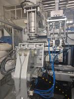 China 20L 25L Extrusion Blow Molding Machine 110V Chemical Jerrycan PET Blowing Machine for sale