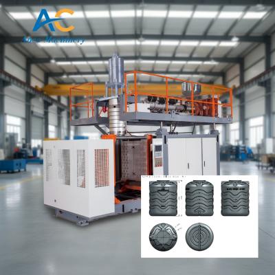 China 500L 1000L 3000L Water Tank Extrusion Blow Molding Machine 380V 35kW HDPE PE PP Chemical Bucket Equipment for sale