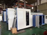 China Automatic Extrusion Blow Molding Machine B&R PLC 100mm Screw 10 Bar Blow Pressure for sale