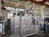 China High Speed Extrusion Blow Molding Machine with 160-200kg/h Output and 750mm Platen Moving Stroke for Jerrycan Production for sale