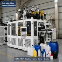 China Jerry Can Blow Molding Machine with 30L Maximum Application Size, bottle blow moulding machine Single/Double Layer Design for sale