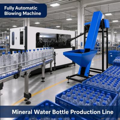 China Full Automatic Bottle Blow Moulding Machine with 2000-10000 BPH Output and 50ml-20L Capacity Featuring Water Cooling System for sale