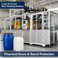 China Extrusion Blow Molding Machine with PLC Control Energy Saving and Water Cooling for Plastic Bottle Manufacturing for sale