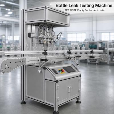 China 380 V Bottle Leak Tester with Digital LCD Screen for 10ml to 5000ml Bottle Leak Detection Machine for sale