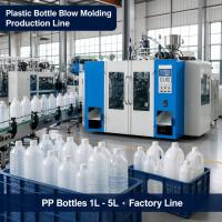 China Automatic Extrusion Blow Molding Machine with Double Layer Design 550mm Mold Open Width for 30L Jerrycan Production for sale