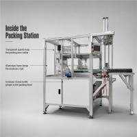 China Semi-Automatic Bottle Packaging Machine and Bottle Bagging Machine with 100-200 Bottles per Minute for Label Size L15 to 300 mm H15 to 130 mm for sale