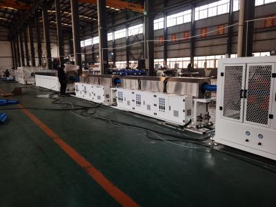 China 250-630mm PVC-O Pipe Production Line 380V/3P/50Hz with MRS Class 500 Material Grade and 35-40% Thickness Reduction for sale