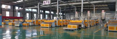 China 1400mm / 1800mm PP Hollow Grid Board Machine - Plastic Processing Extrusion Line with 10-20x Longer Service Life for sale