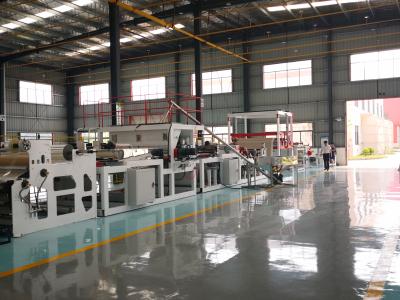 China HYRTS2000 Hot Melt Adhesive Coating Production Line - 2000mm Width, 600kg/h Capacity, Customizable Film & Sand Coating for sale