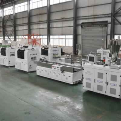 China PVC Cable Duct Extrusion Machine 16-150mm Width Range with 37-45kW Extruder and Slotting System for sale