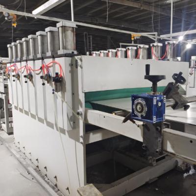 China Three-Layer PVC Carbon Crystal Plate Extrusion Production Line 1220mm Width with ZS80/156+ZS65/132 Extruders for sale