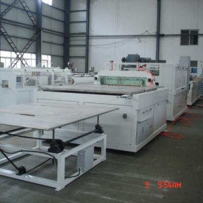 China WPC Door Extrusion Production Line 1000mm Width with 3000 Sets Monthly Capacity - Complete PVC Wood Plastic Composite Door Manufacturing System for sale