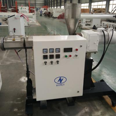 China Small Single Screw Extruder 55/28 for Co Extrusion Marking Line PVC WPC Processing for sale