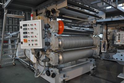 China PVC Marble Sheet Production Line 1220x2440mm with ZS80 Extruder for 3D Wall Panel Manufacturing for sale