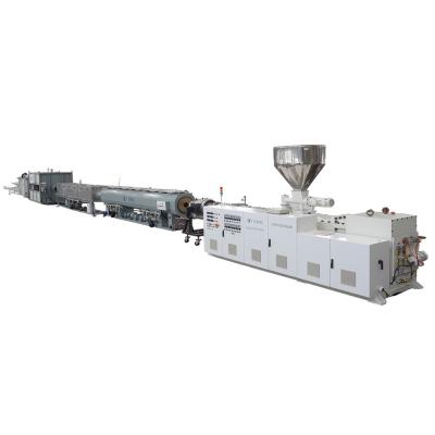 China PVC Pipe Making Machine 200-400mm Plastic Extrusion Line with 15% Energy Saving & PLC Control System for sale