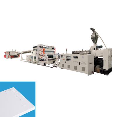 China PVC Sheet Extrusion Machine 1220x2440mm with 500-600 kg/h Output and Siemens PLC Control System for sale